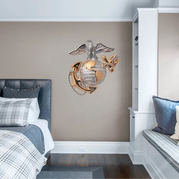 Wall Decor | Usmc Fathead | Poshmark